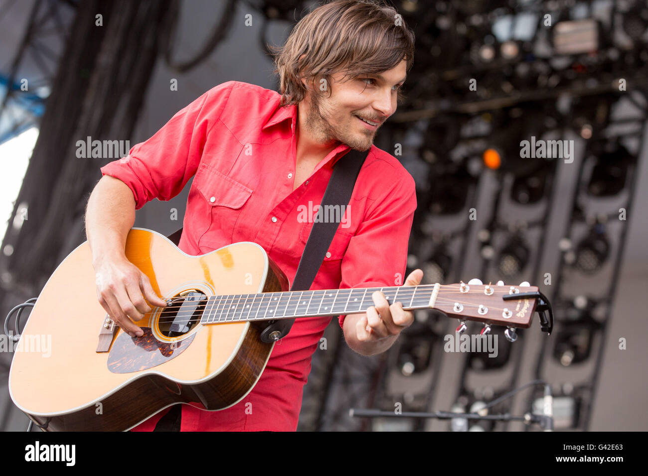 Chicago, Illinois, USA. 18th June, 2016. Country musician CHARLIE ...