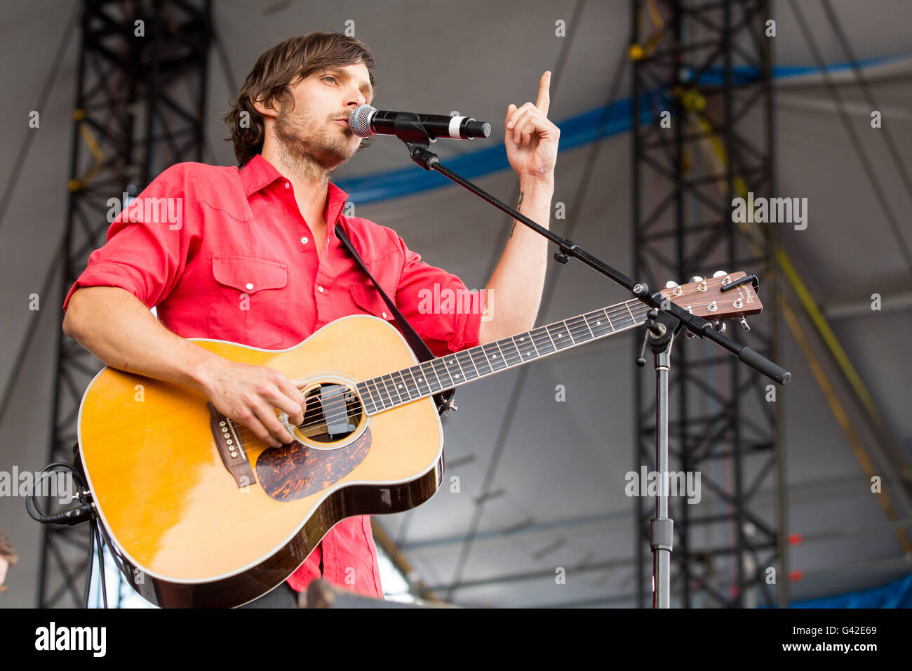 Chicago, Illinois, USA. 18th June, 2016. Country musician CHARLIE ...