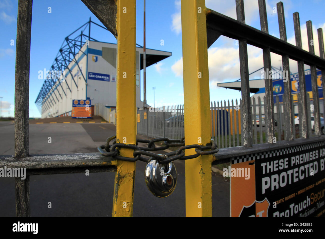 Field mill stadium view hi-res stock photography and images - Alamy