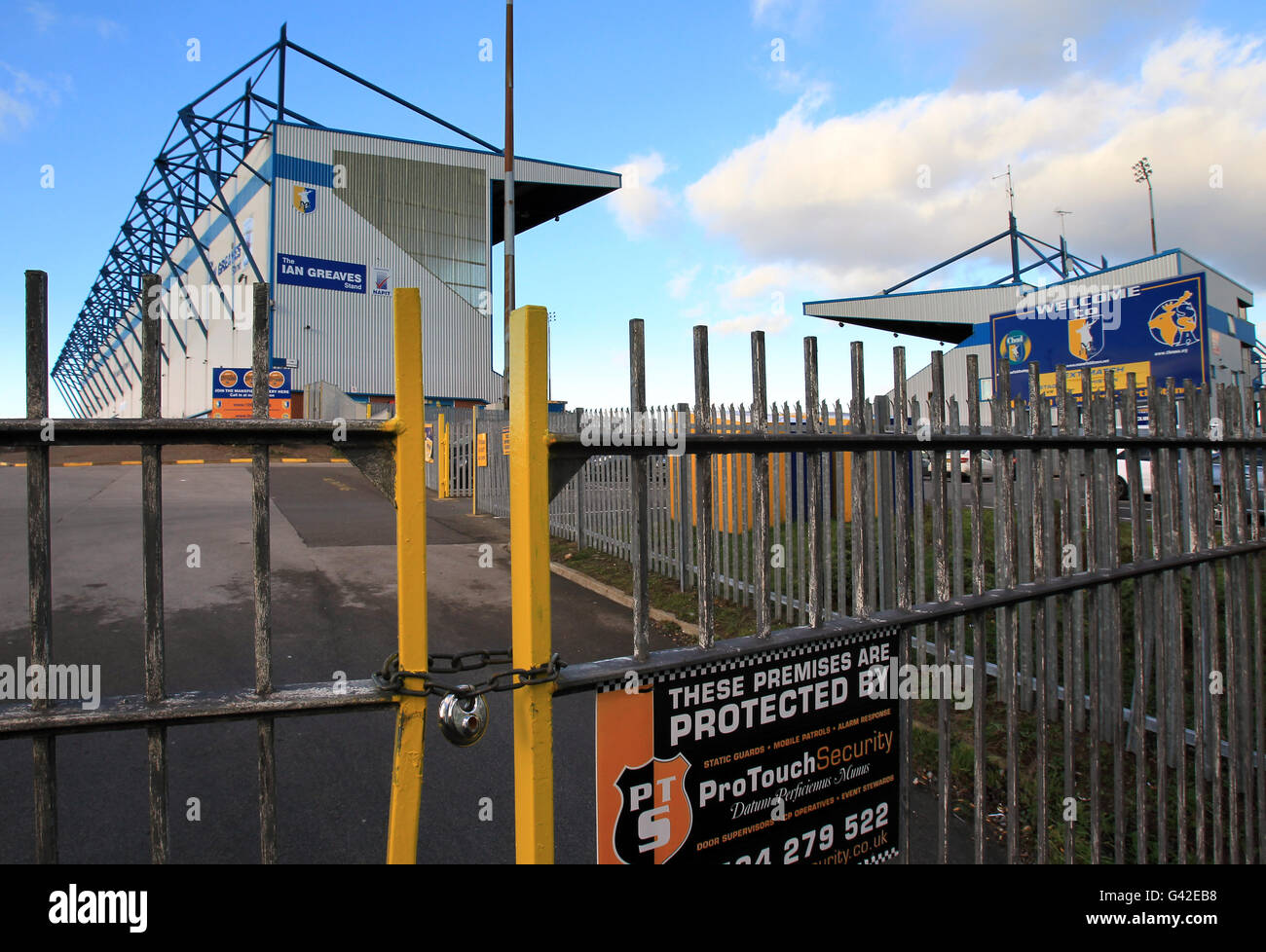 Field mill stadium view hi-res stock photography and images - Alamy