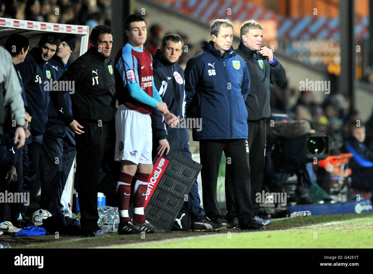 Eddie howe action hi-res stock photography and images - Alamy