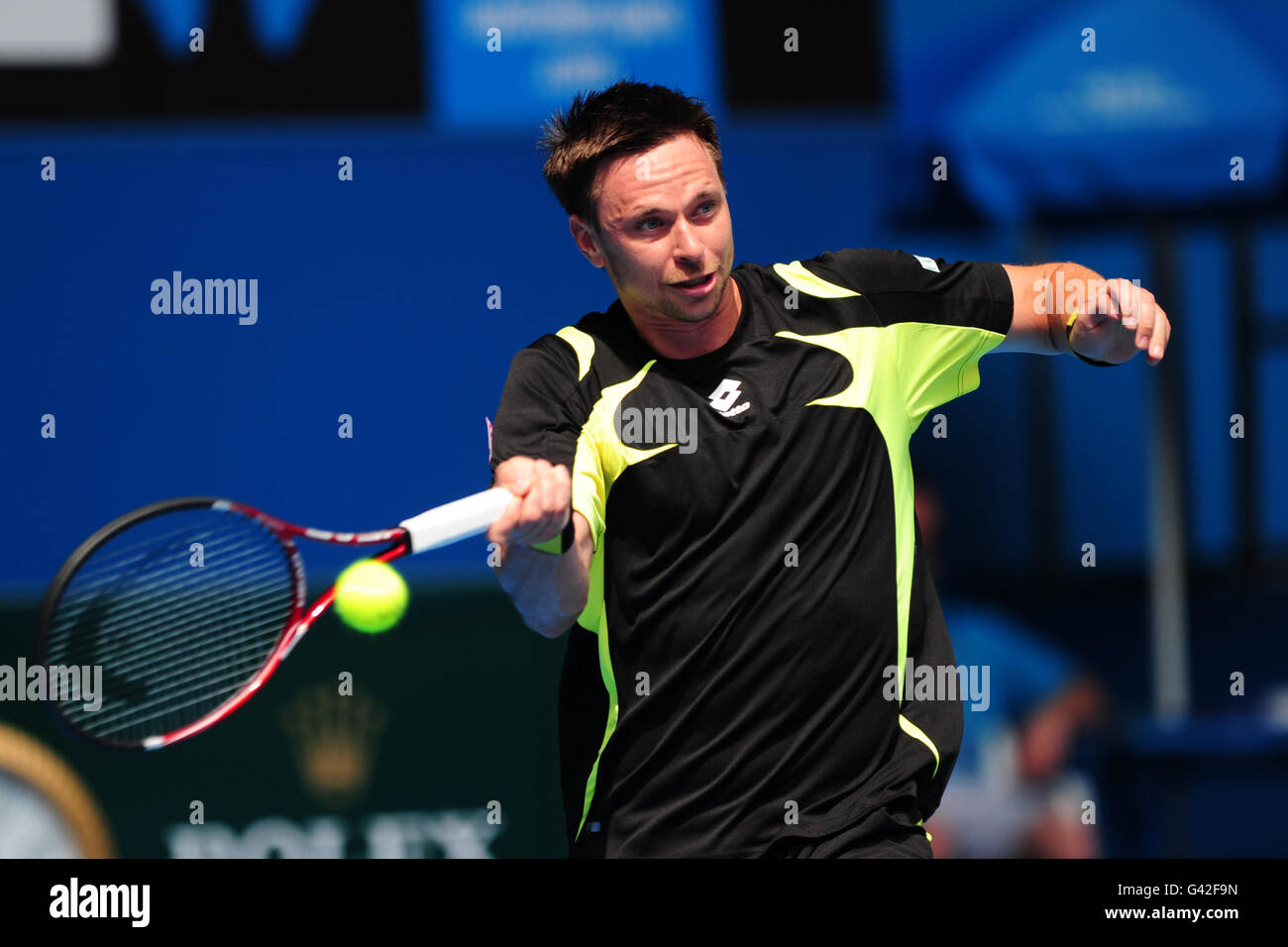 Tennis - 2011 Australian Open - Day Six - Melbourne Park Stock Photo ...
