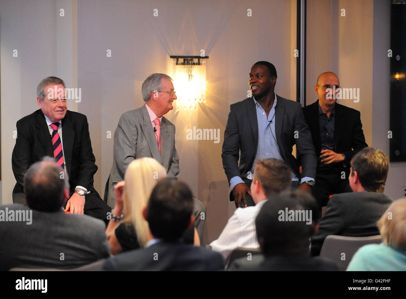 Panel and audience hi-res stock photography and images - Alamy