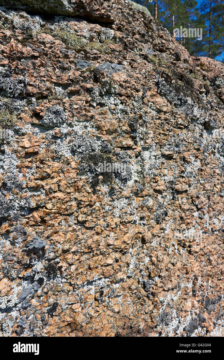 Eroded rapakivi granite, Finland Stock Photo - Alamy