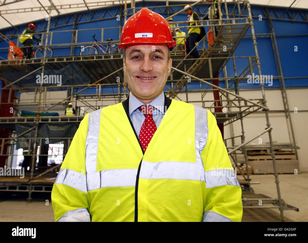 The official opening olympic construction training centre in leyton hi ...