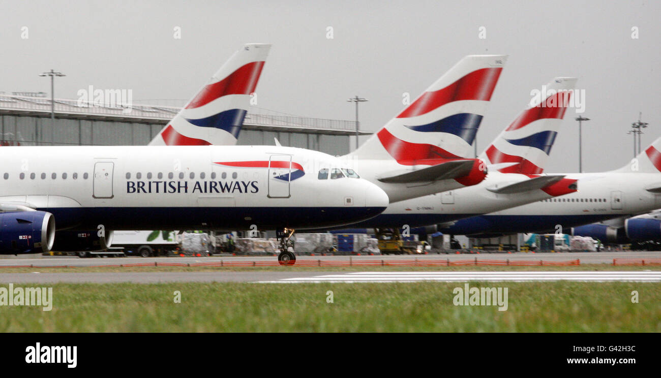 British Airways stock Stock Photo - Alamy