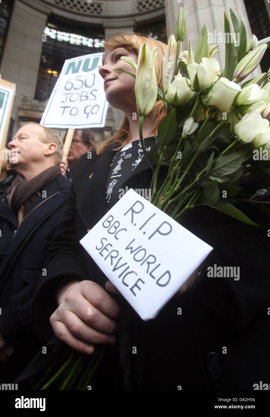 BBC World Service job cuts Stock Photo - Alamy