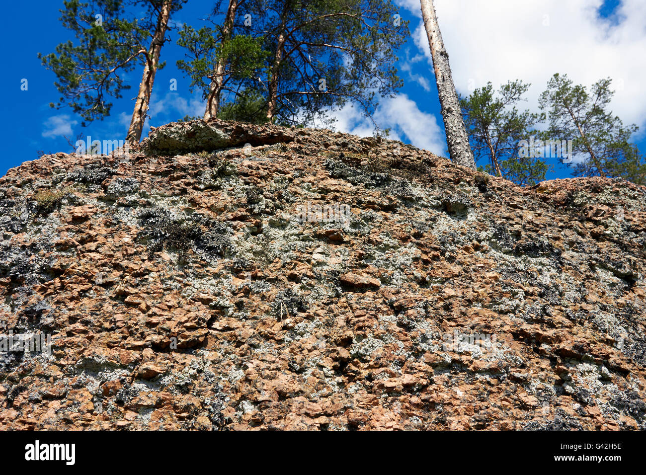 Eroded rapakivi granite, Finland Stock Photo - Alamy