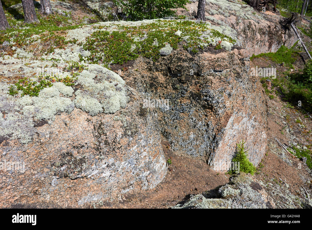 Eroded rapakivi granite, Finland Stock Photo - Alamy