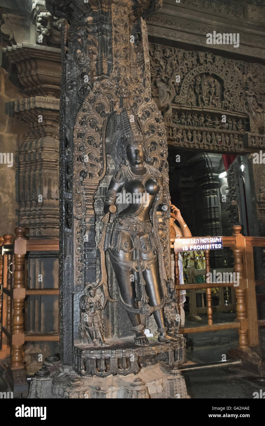 The Mohini Pillar having a beautiful statue of Mohini, female form of ...