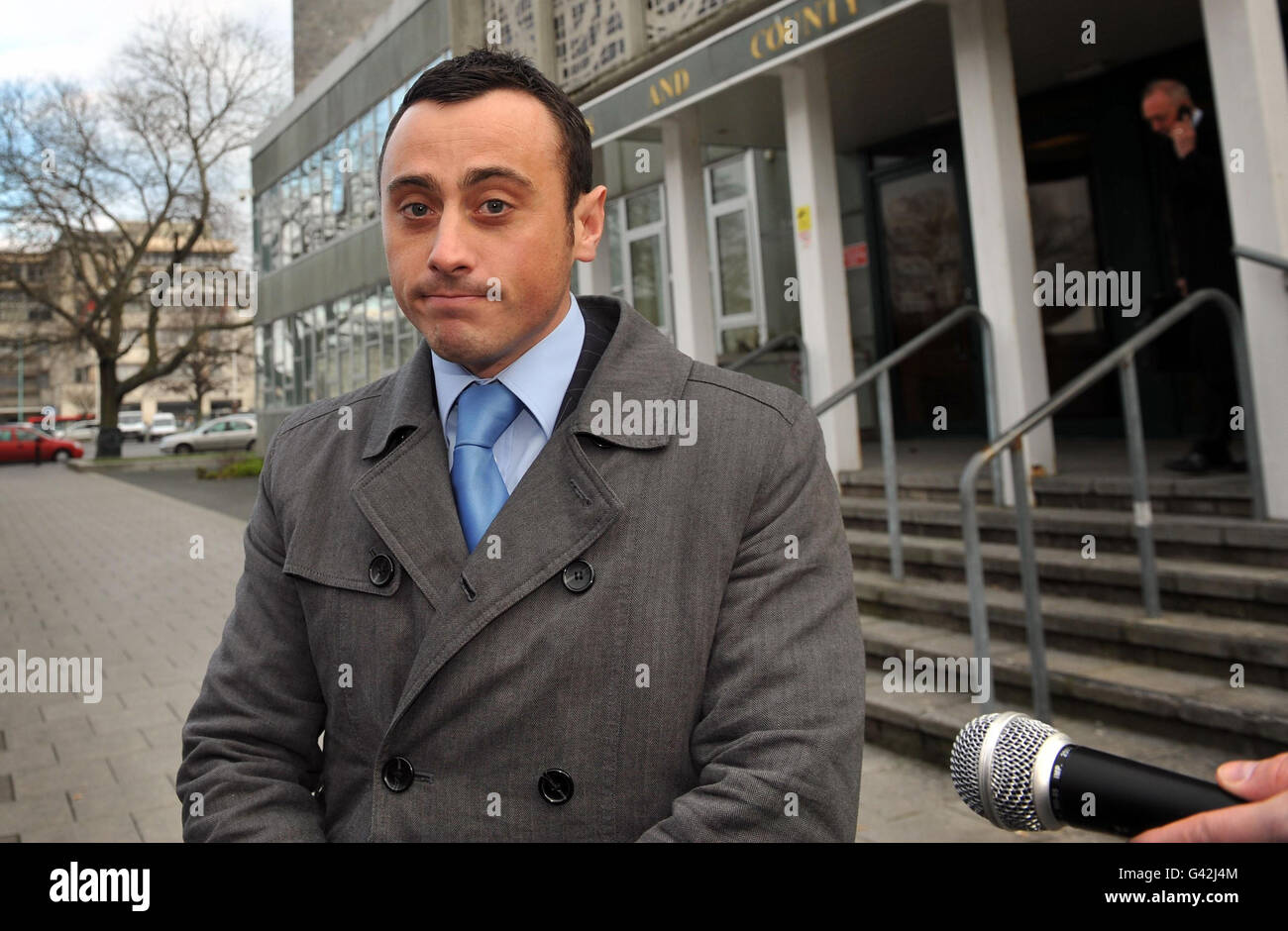 Christopher Farrell court case Stock Photo - Alamy