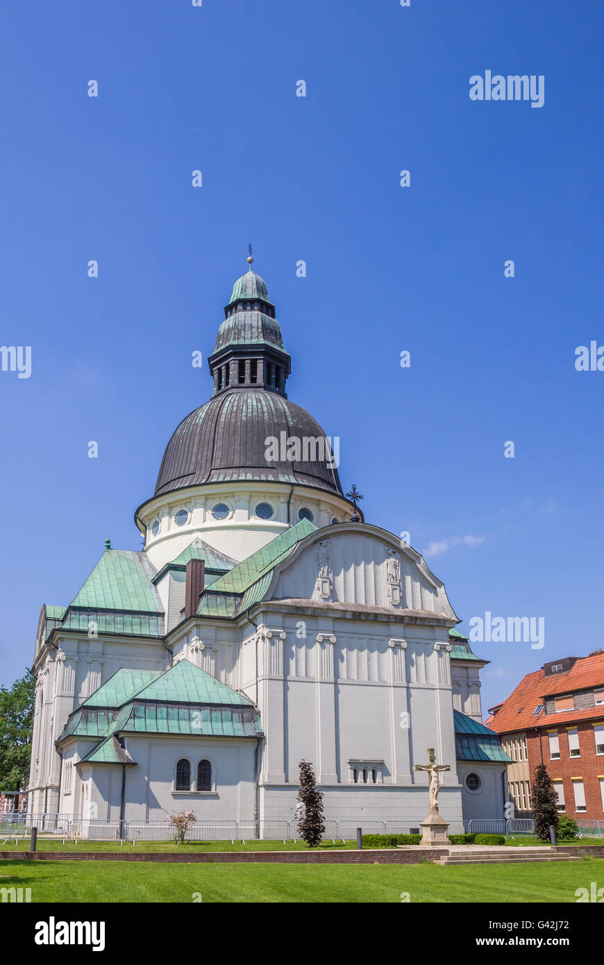 Sankt Martinus church in historical town Haren, Germany Stock Photo - Alamy