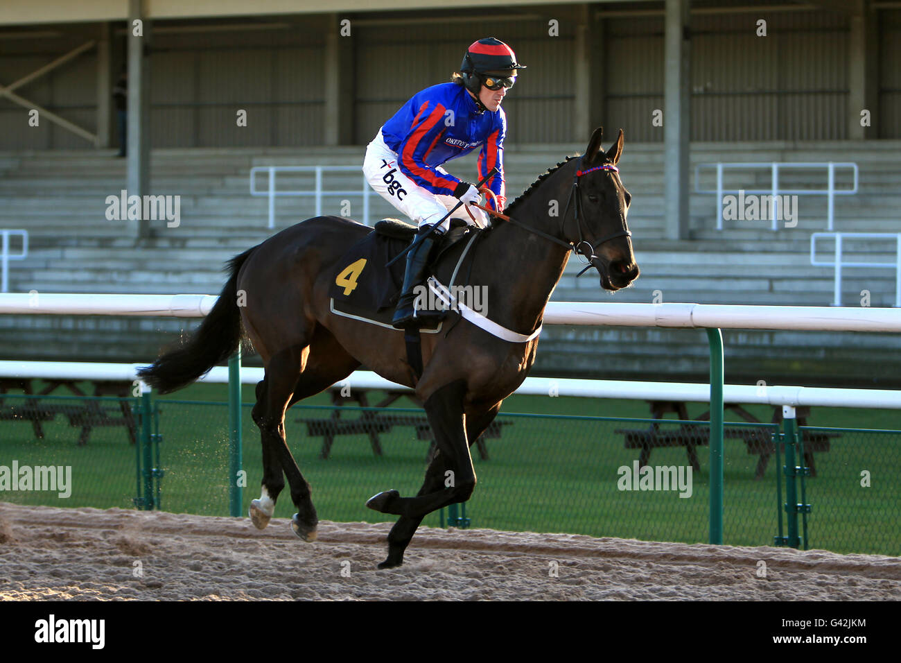 Jockey tony mccoy at southwell racecourse hi-res stock photography and ...