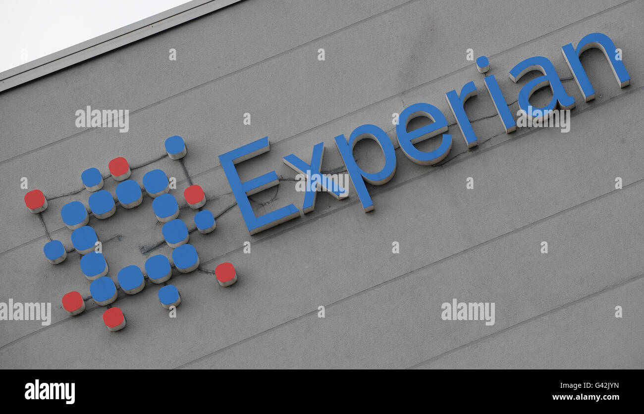 Experian sign hi-res stock photography and images - Alamy