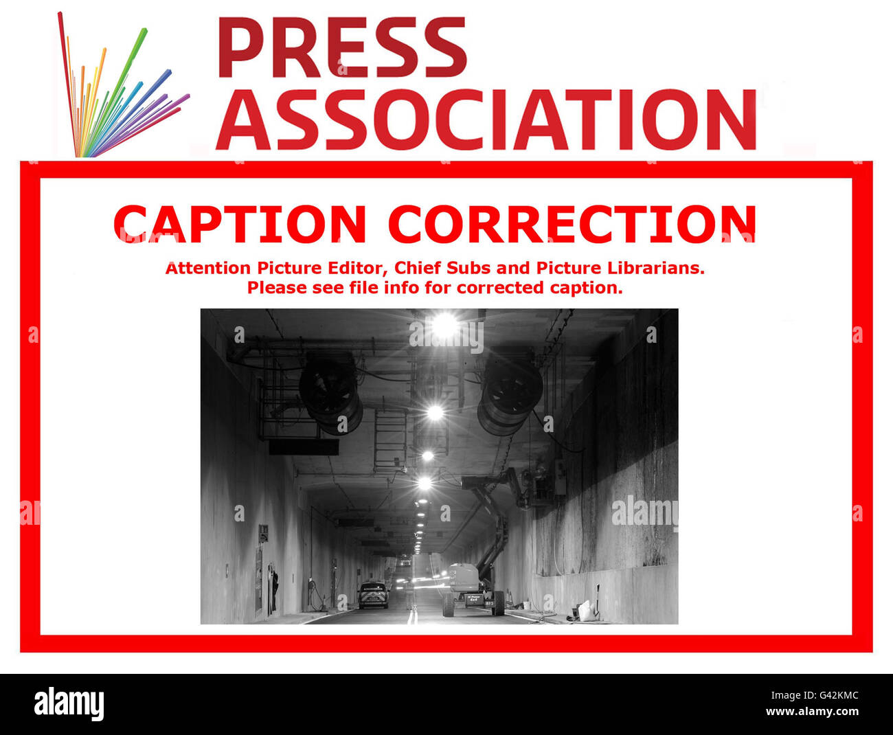 Tyne Tunnel 2 Stock Photo - Alamy