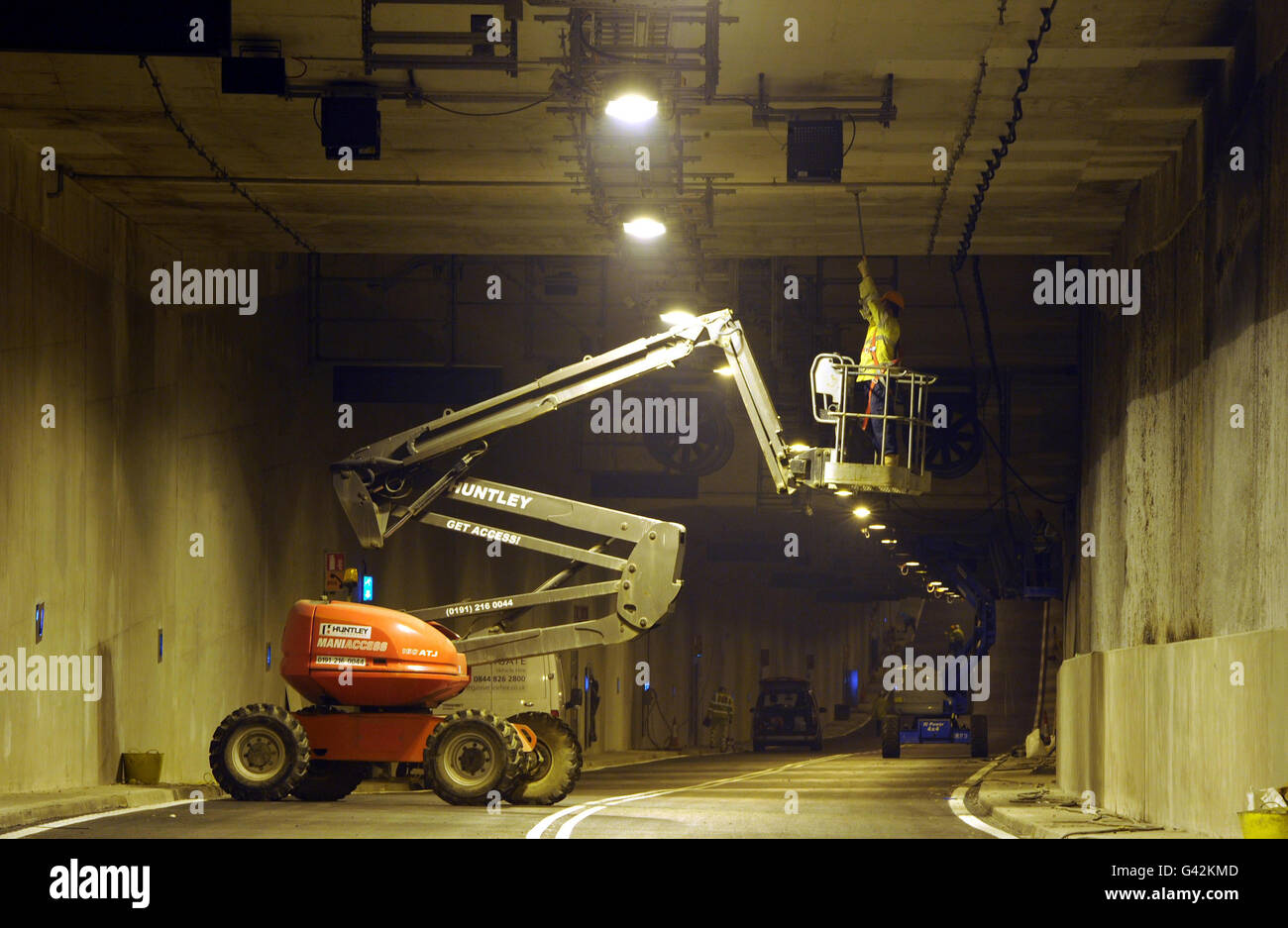 Tyne Tunnel 2 Stock Photo - Alamy
