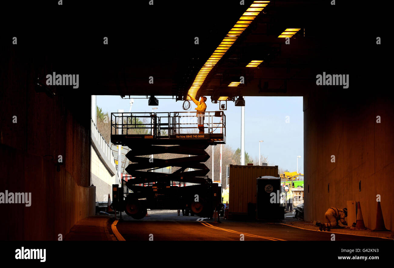 Tyne Tunnel 2 Stock Photo - Alamy