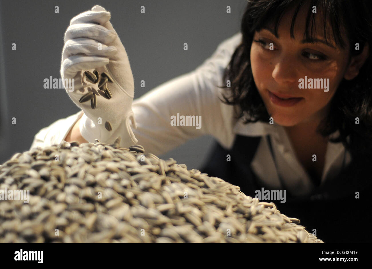 Ai Weiwei's Sunflower Seeds go on display at the Sotheby's ...