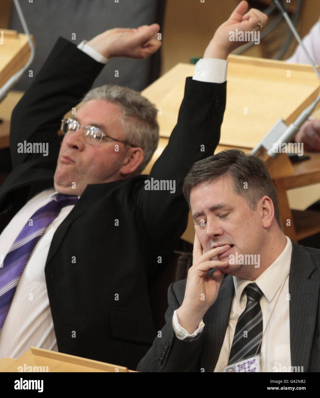 First Minister's Questions Stock Photo - Alamy