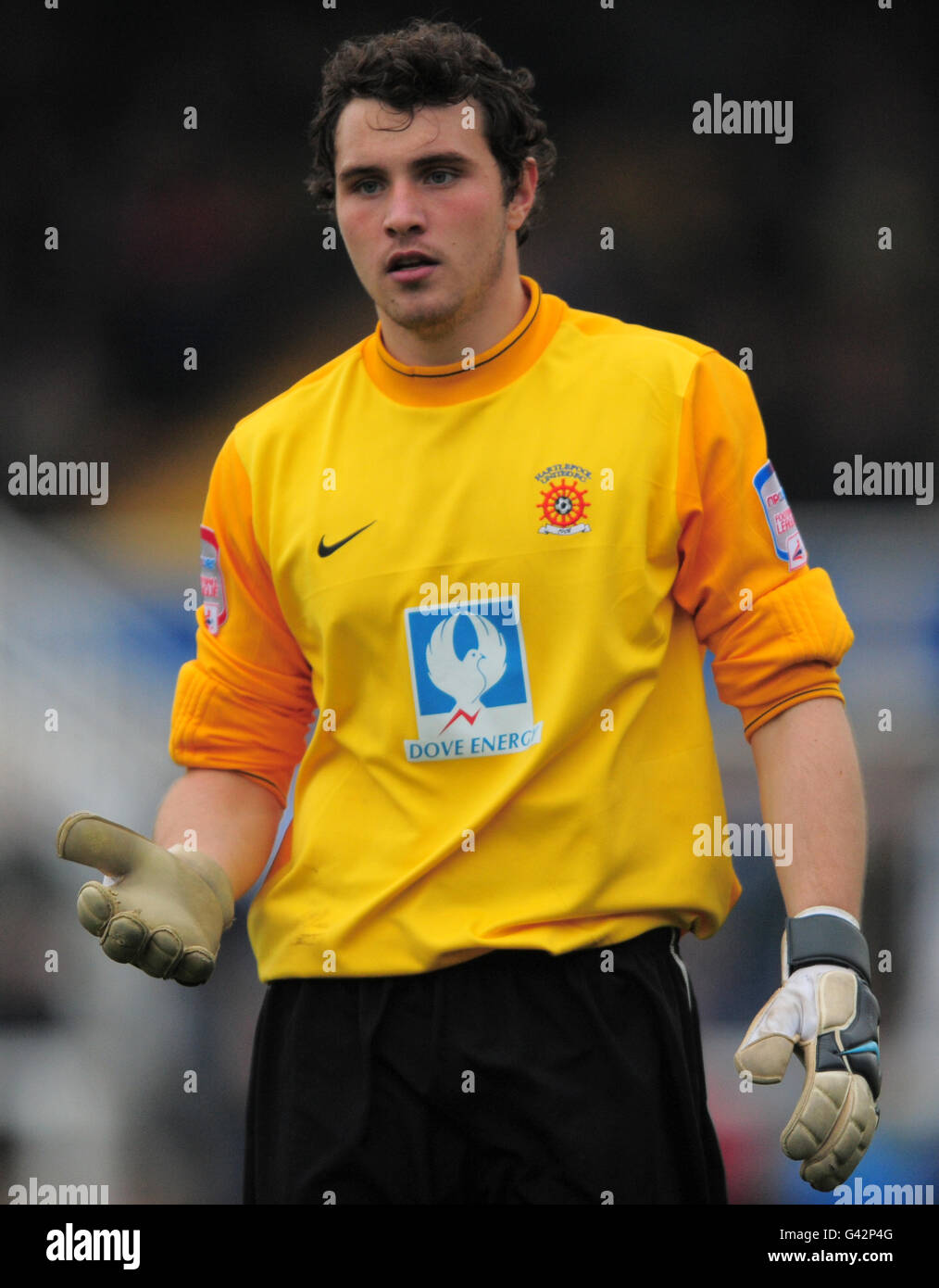 Hartlepool united goalkeeper hi-res stock photography and images - Alamy