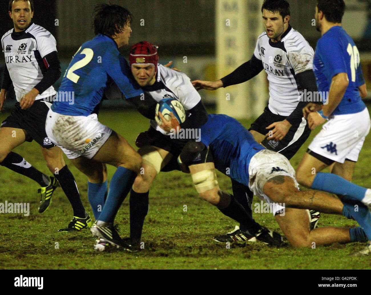 Rugby Union - International - Scotland A v Italy A - Netherdale ...