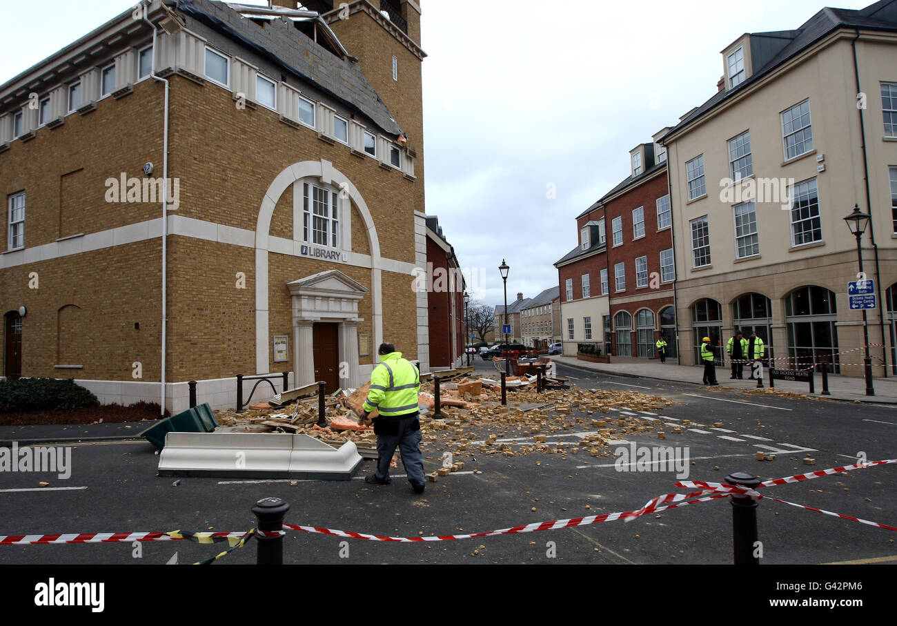 Winter weather Feb 5 Stock Photo - Alamy