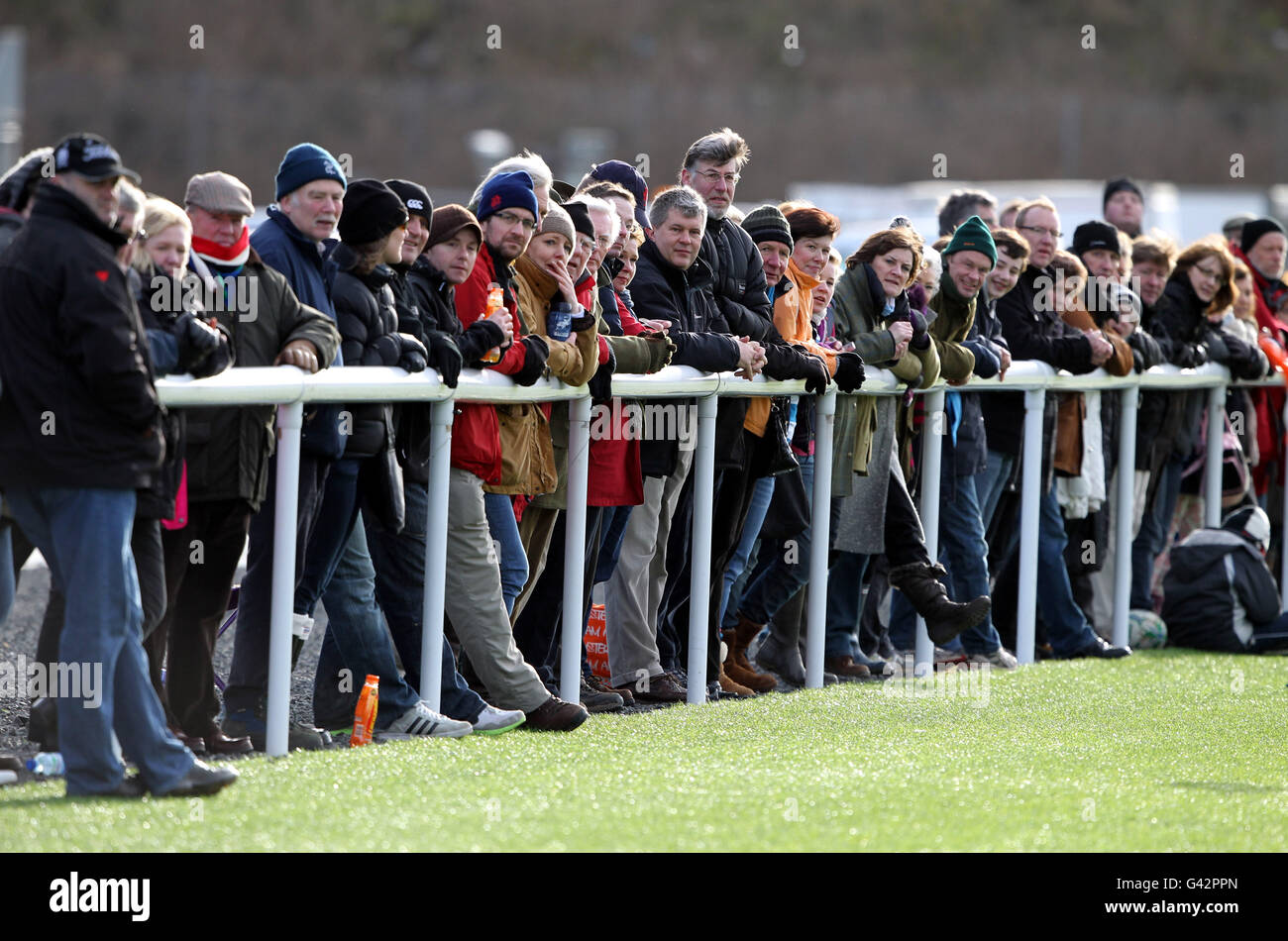 Rugby Union - Brewin Dolphins Semi Final - Edinburgh Academy v Hutchie ...
