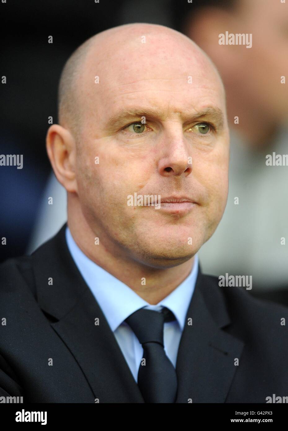 Blackburn Rovers manager Steve Kean on the touchline prior to kick-off ...