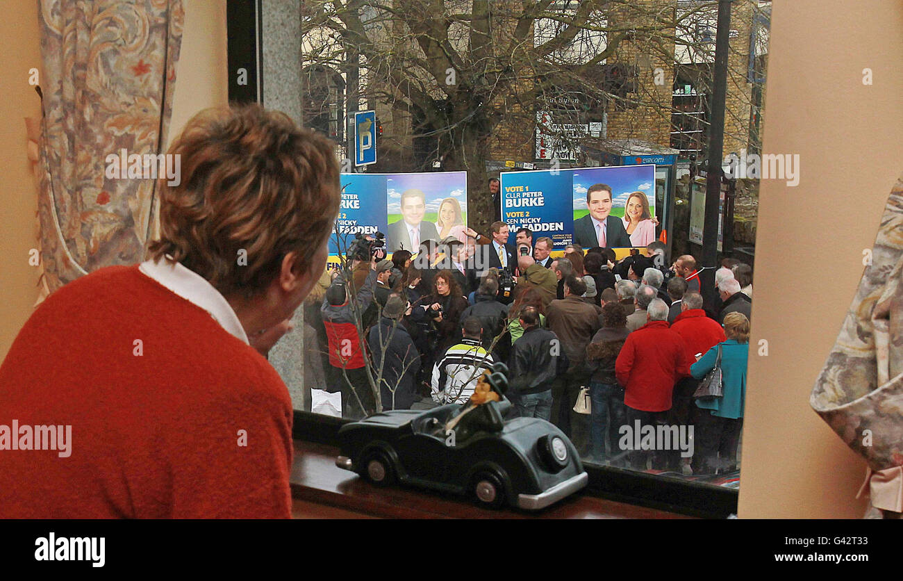 Irish General Election Stock Photo - Alamy