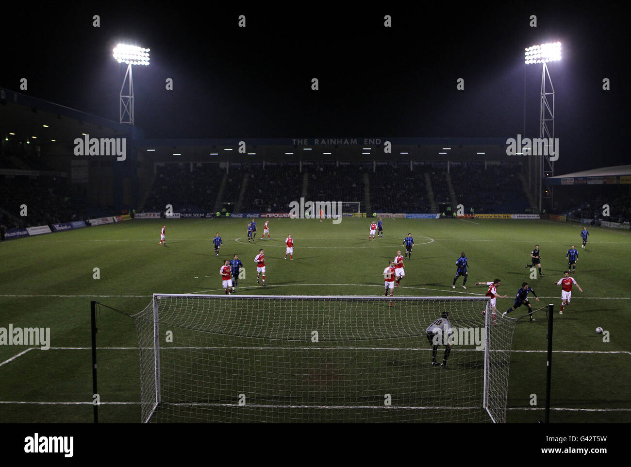 Priestfield stadium general view hi-res stock photography and images ...