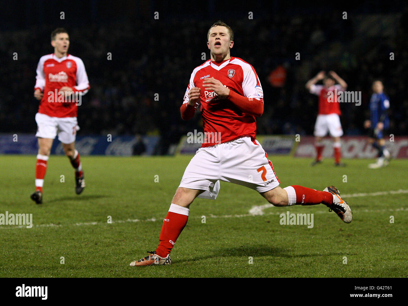 Soccer football league two gillingham rotherham united krbs priestfield ...