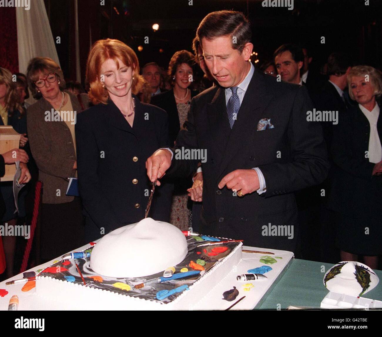 Prince of Wales and Jane Asher Stock Photo - Alamy