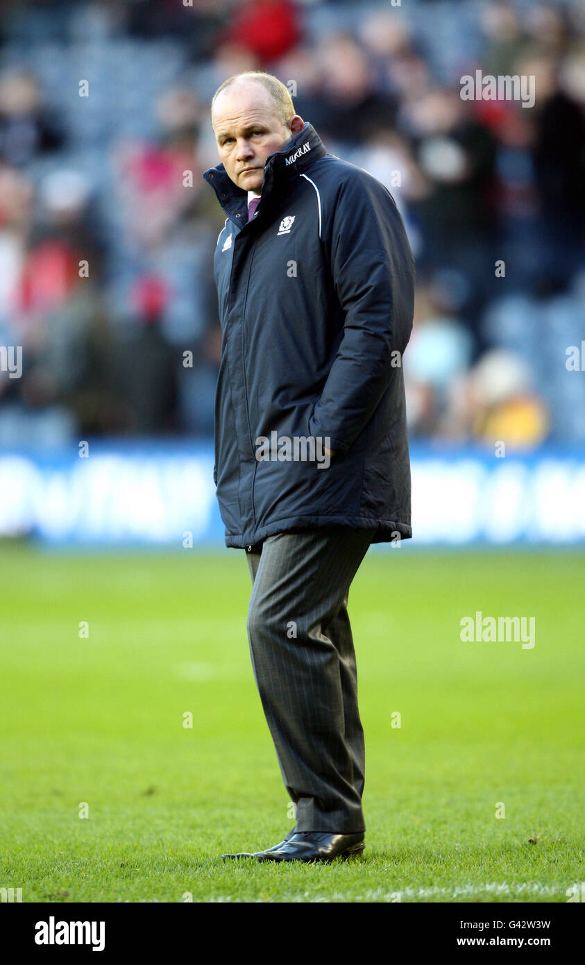 Scotlands head coach andy robinson rbs 6 nations match murrayfield hi ...