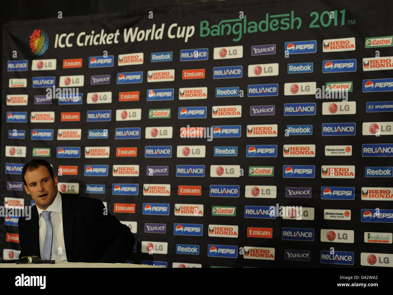 Cricket - England Press Conference - Team Hotel - Bangladesh Stock ...