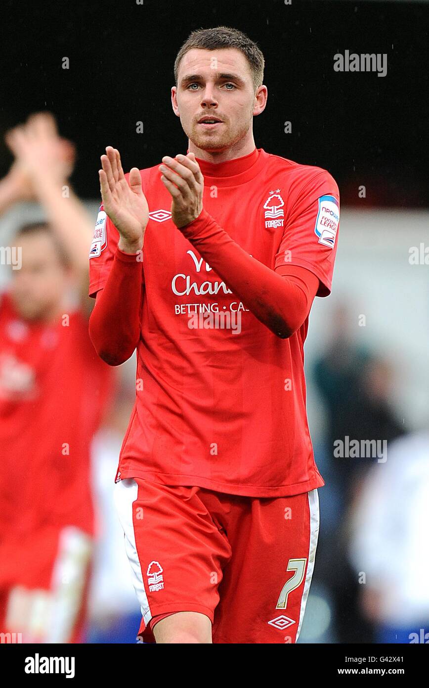 Nottingham Forest's Paul Anderson after the final whistle Stock Photo ...