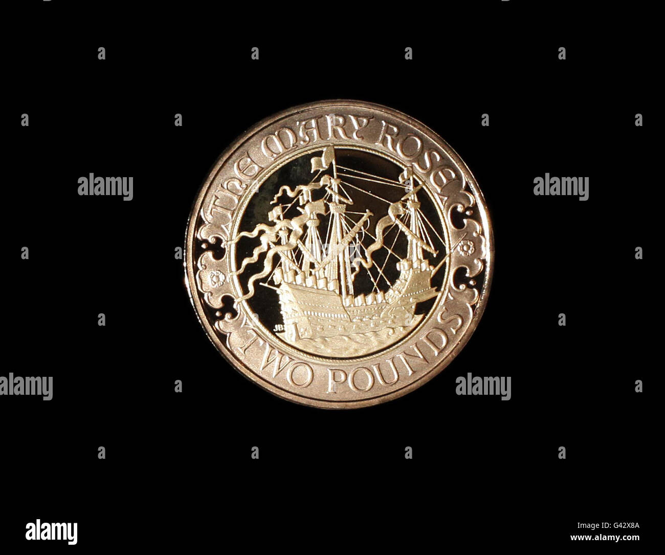 Mary Rose coins Stock Photo - Alamy