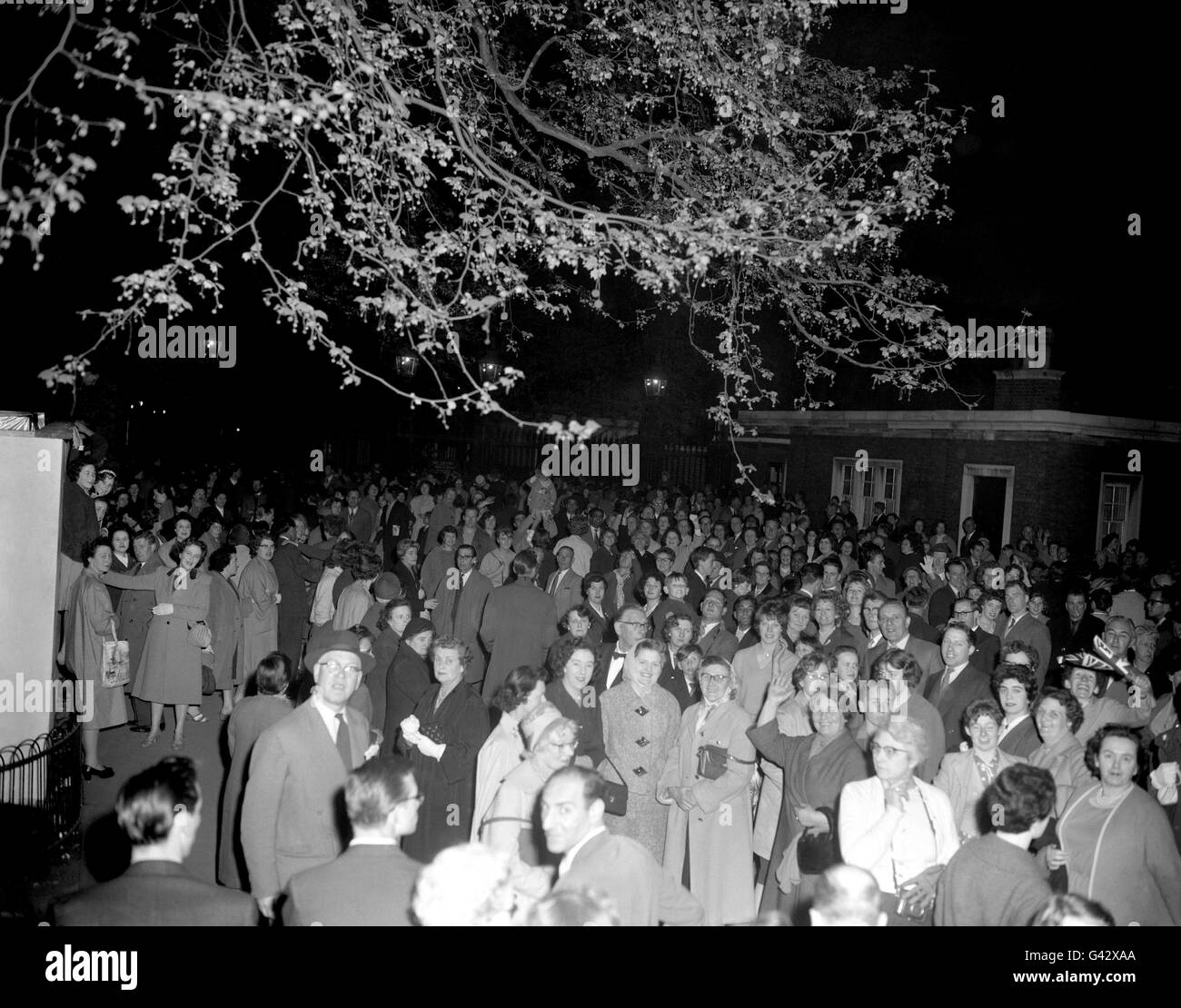 People inside outside Black and White Stock Photos & Images - Alamy