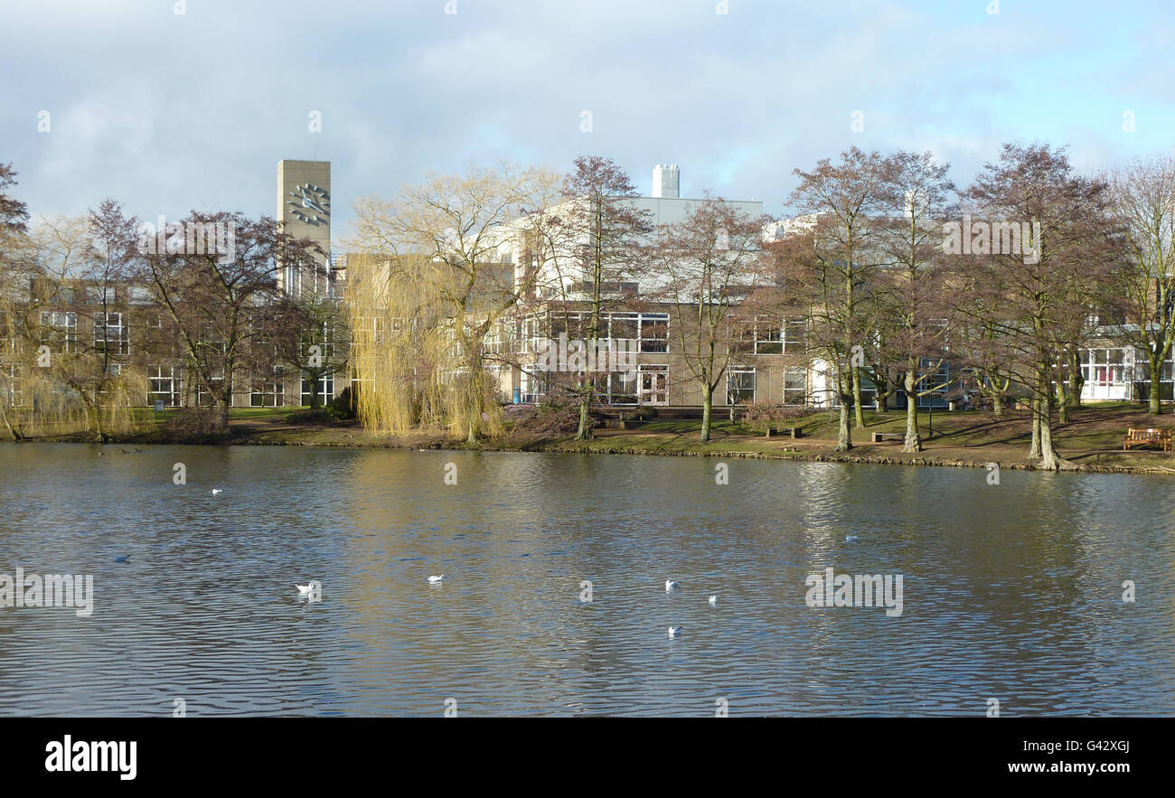 Part of the main campus at the university of york hi-res stock ...