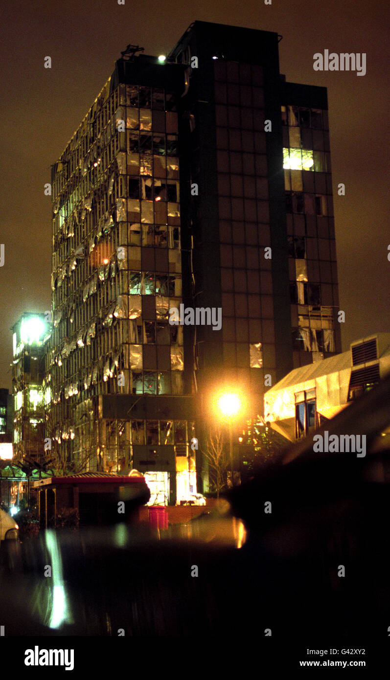 Canary wharf docklandsbomb20th hi-res stock photography and images - Alamy