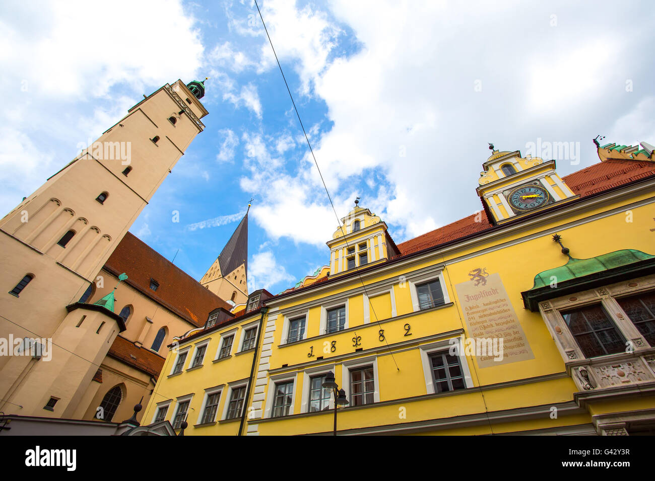 Germany upper bavaria ingolstadt old hi-res stock photography and ...