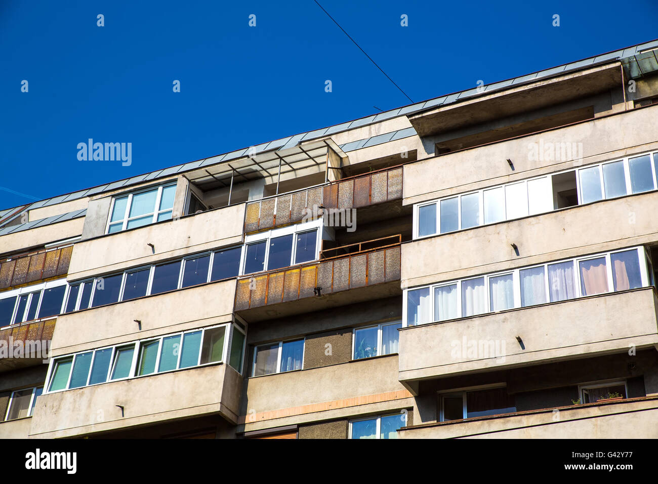 Residential Building in Oradea, Romania Stock Photo - Alamy