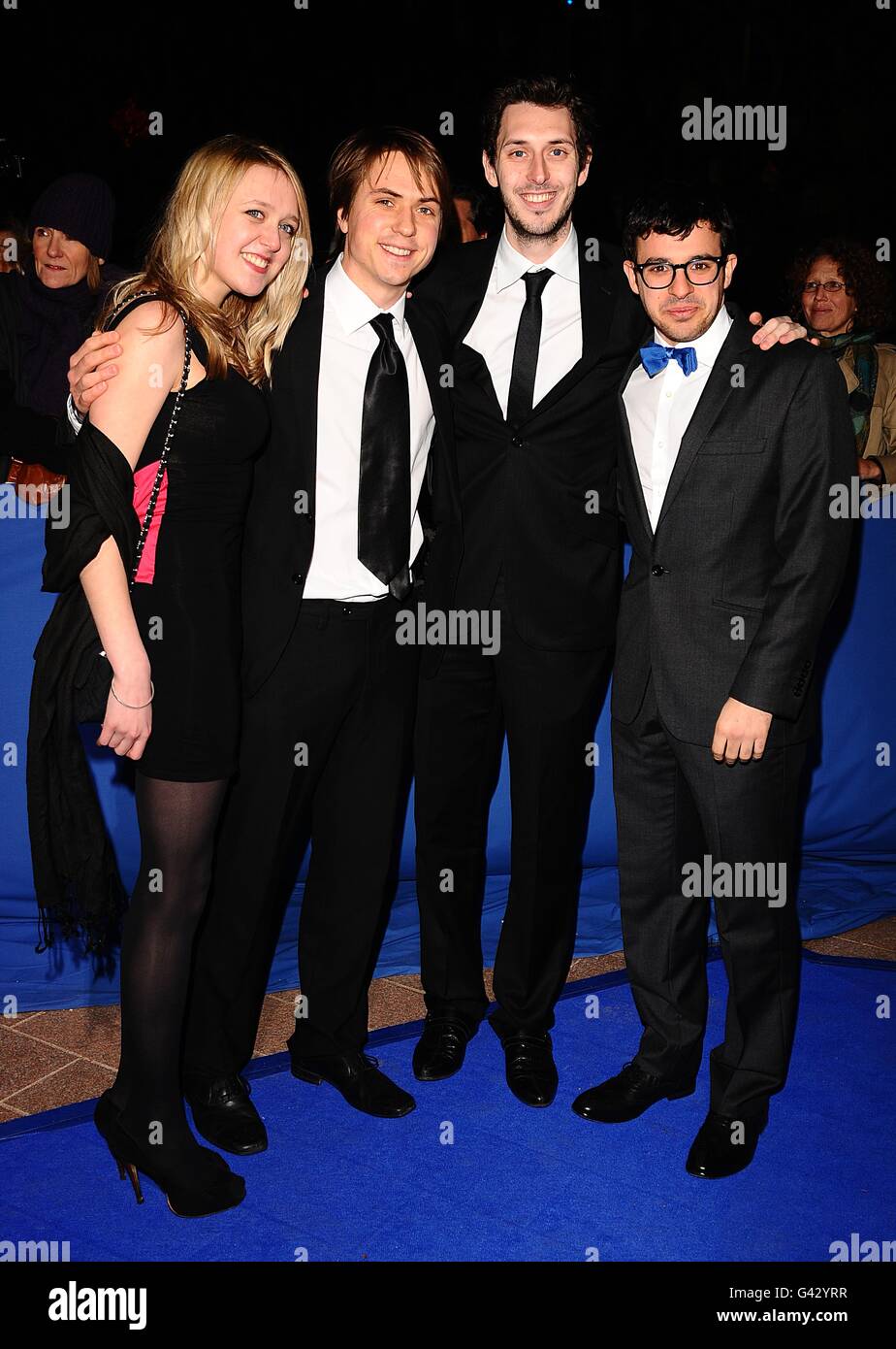 The cast of The Inbetweeners (left to right) Emily Head, Joe Thomas ...