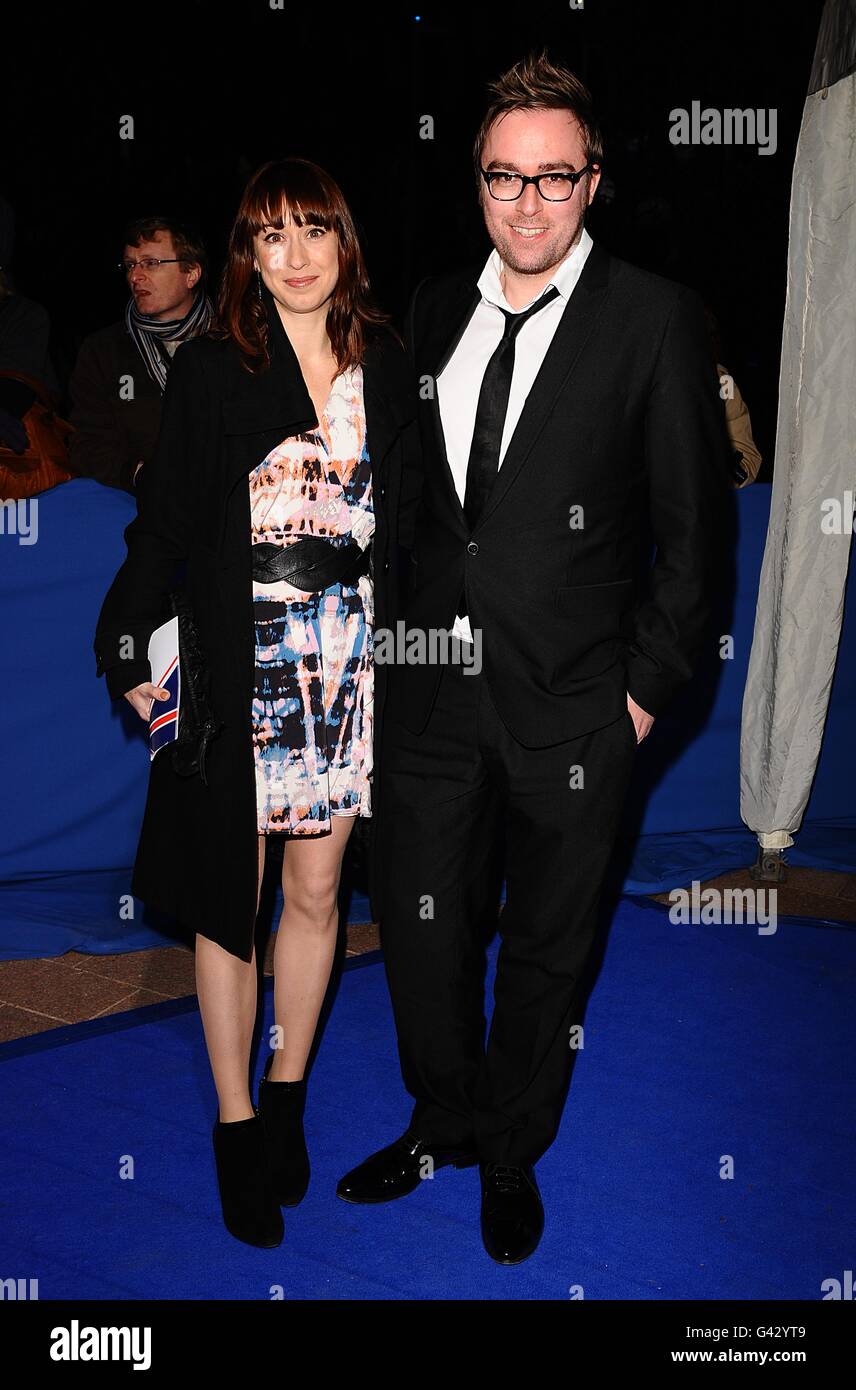 Danny Wallace arriving for the 2010 British Comedy Awards at Indigo2 ...