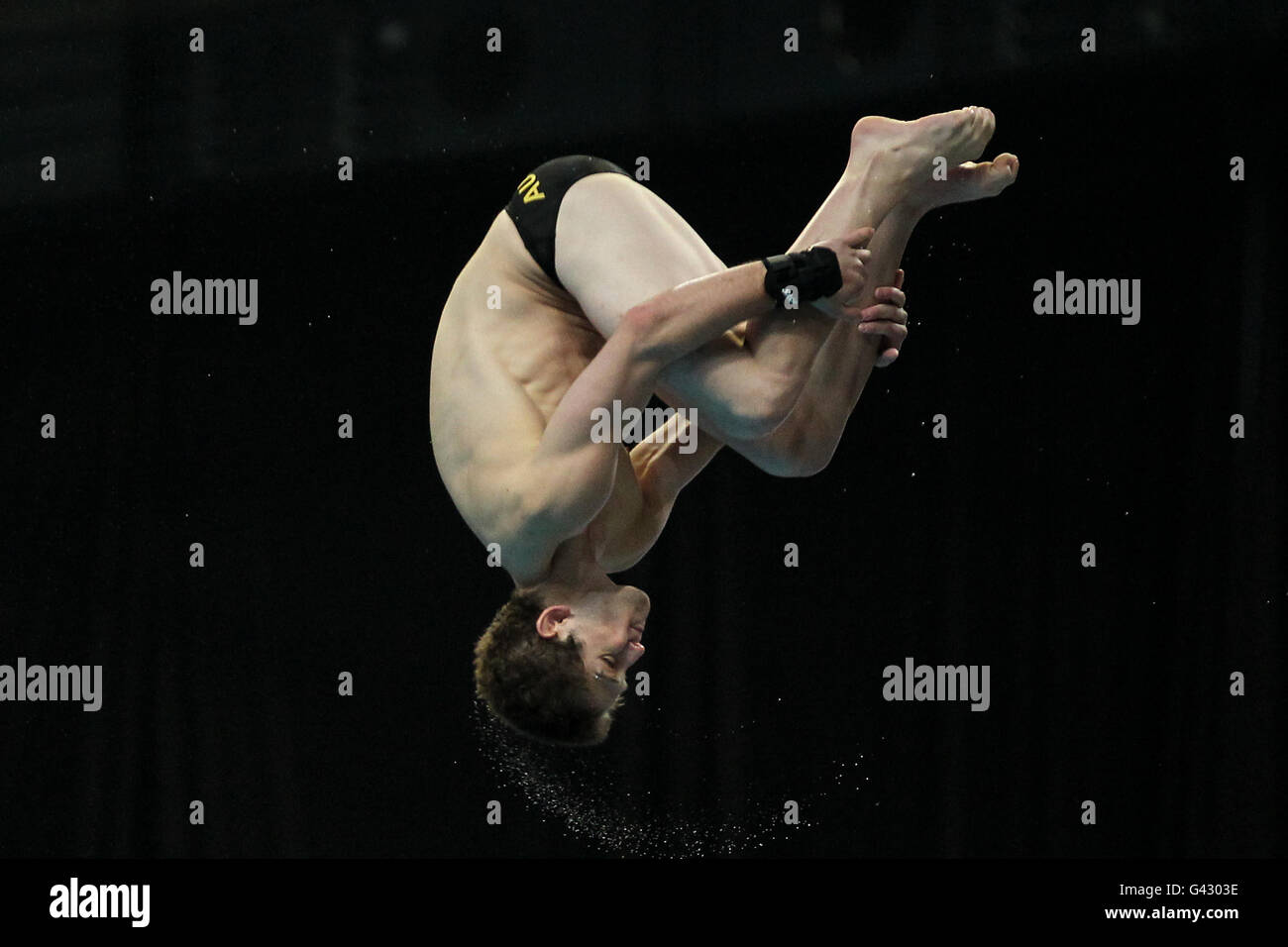 Australia's Ethan Warren in action in the 10m Platform Diving on day ...