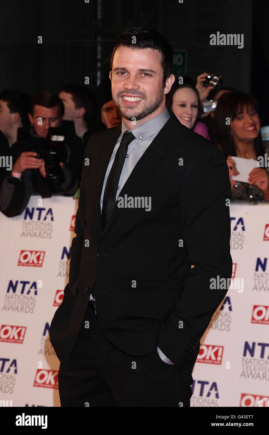 Neil McDermott arriving for the 2011 National Television Awards at the ...
