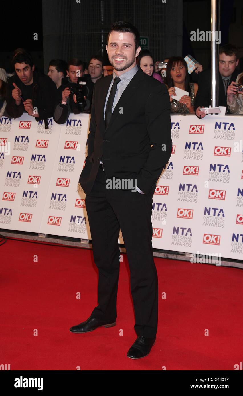 Neil McDermott arriving for the 2011 National Television Awards at the ...