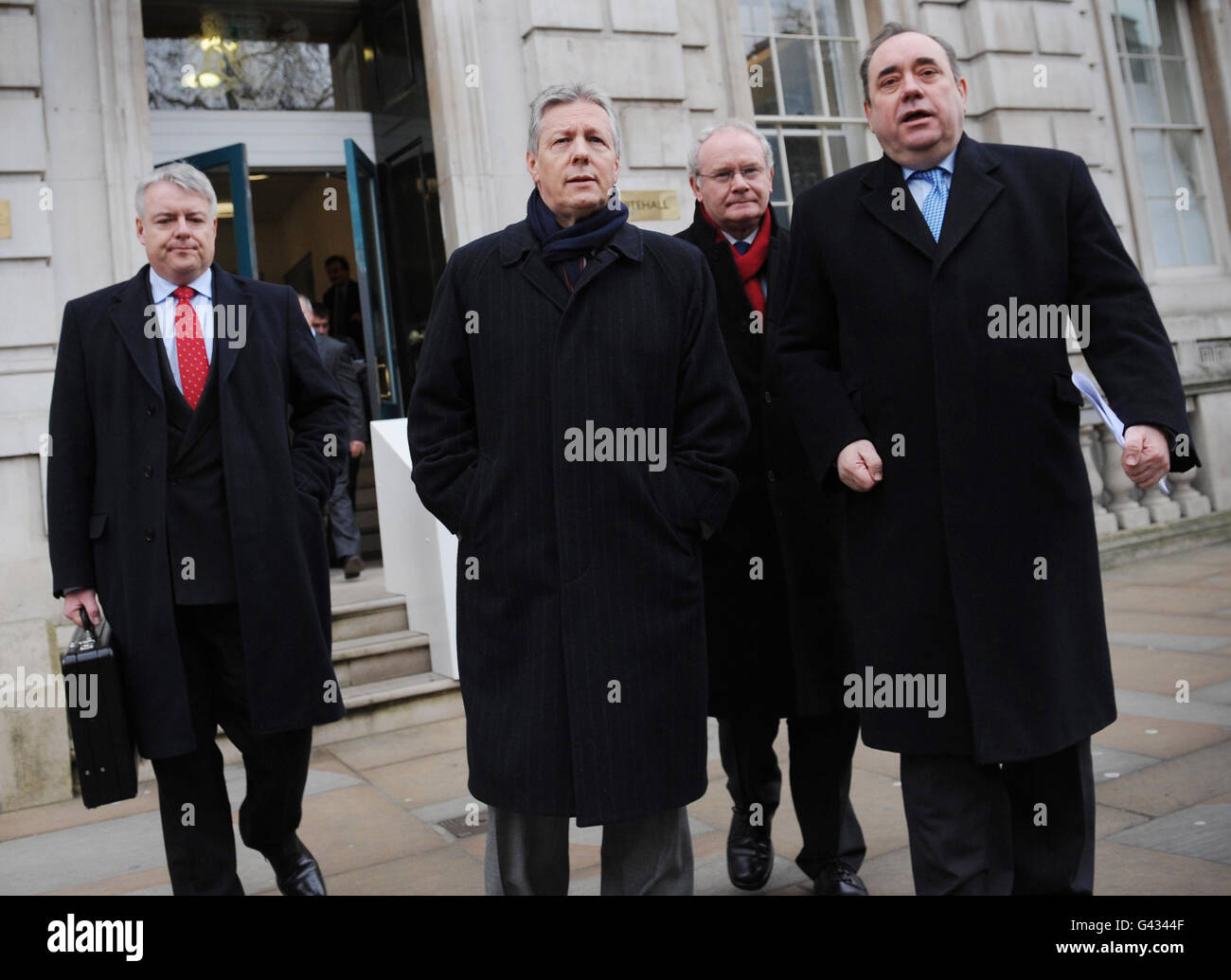 (Left - right) Welsh First Minister Carwyn Jones, Northern Ireland ...
