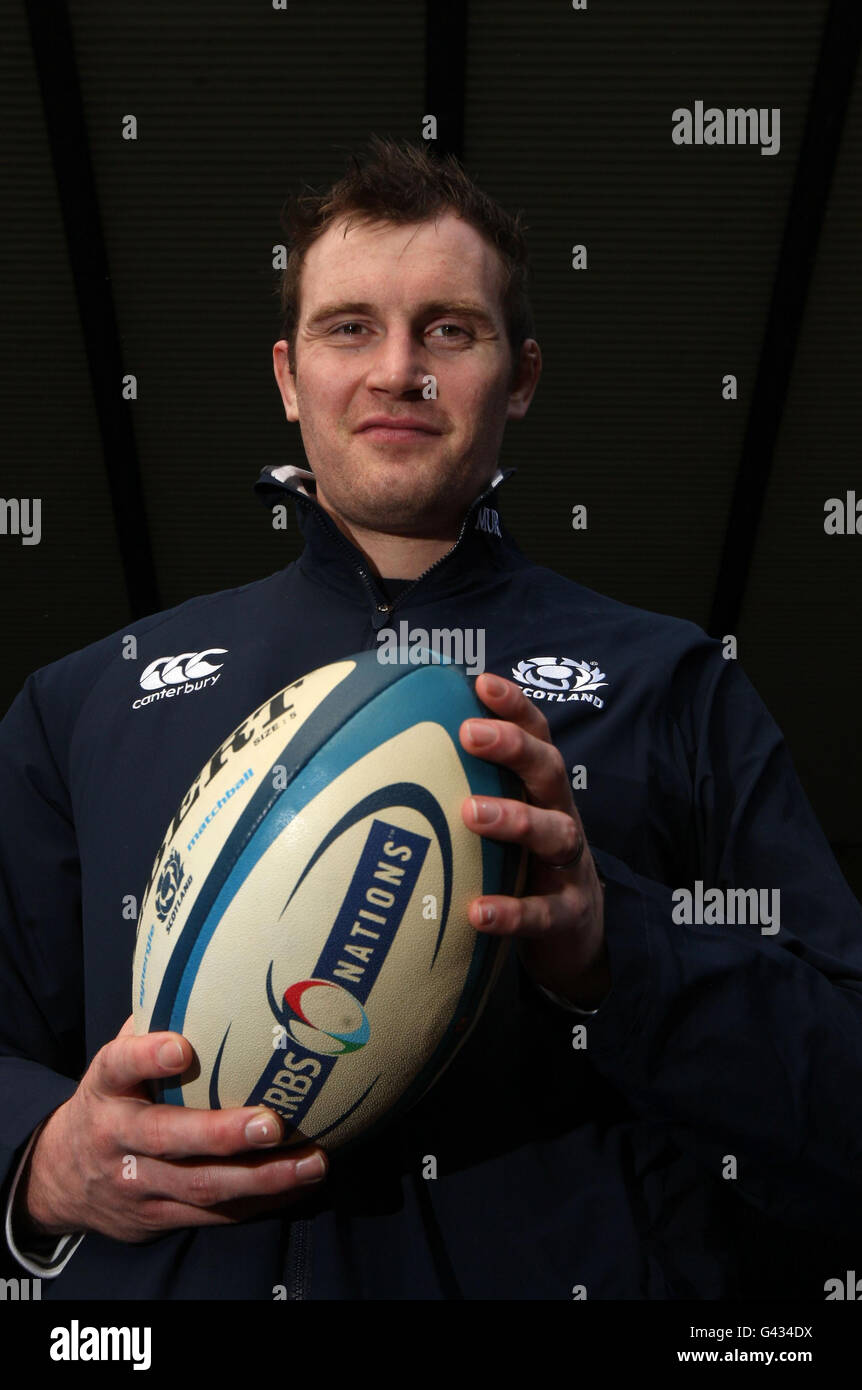 Scotland's captain Alastair Kellock during a press conference at ...