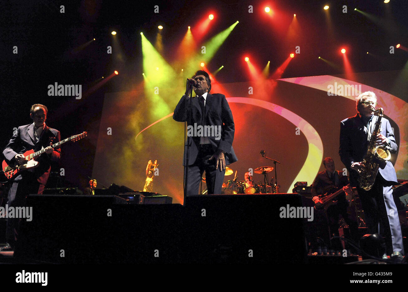 Roxy Music in concert - London Stock Photo - Alamy