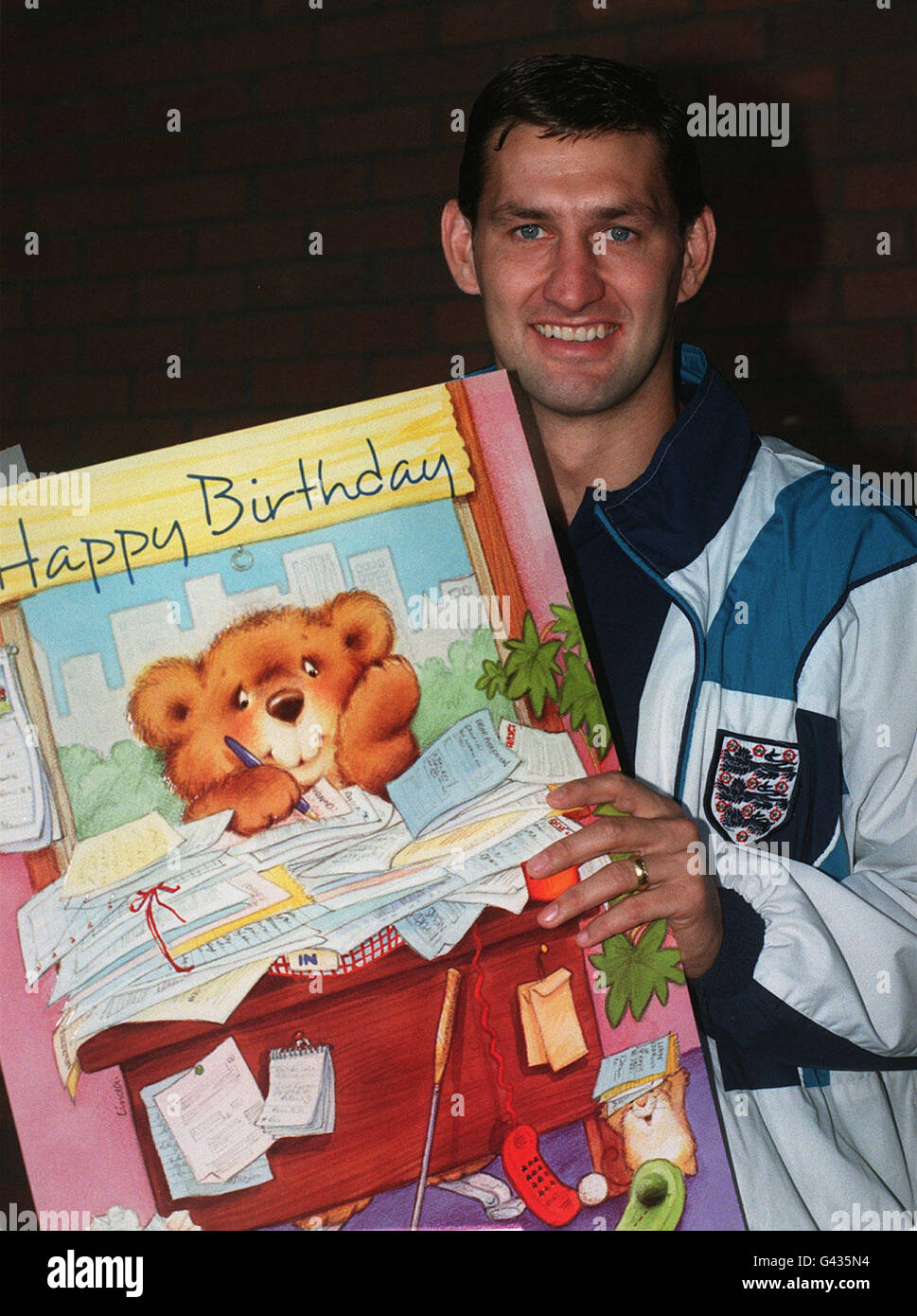 Arsenal's Tony Adams, who has a birthday tomorrow, leaves for Oslo with ...